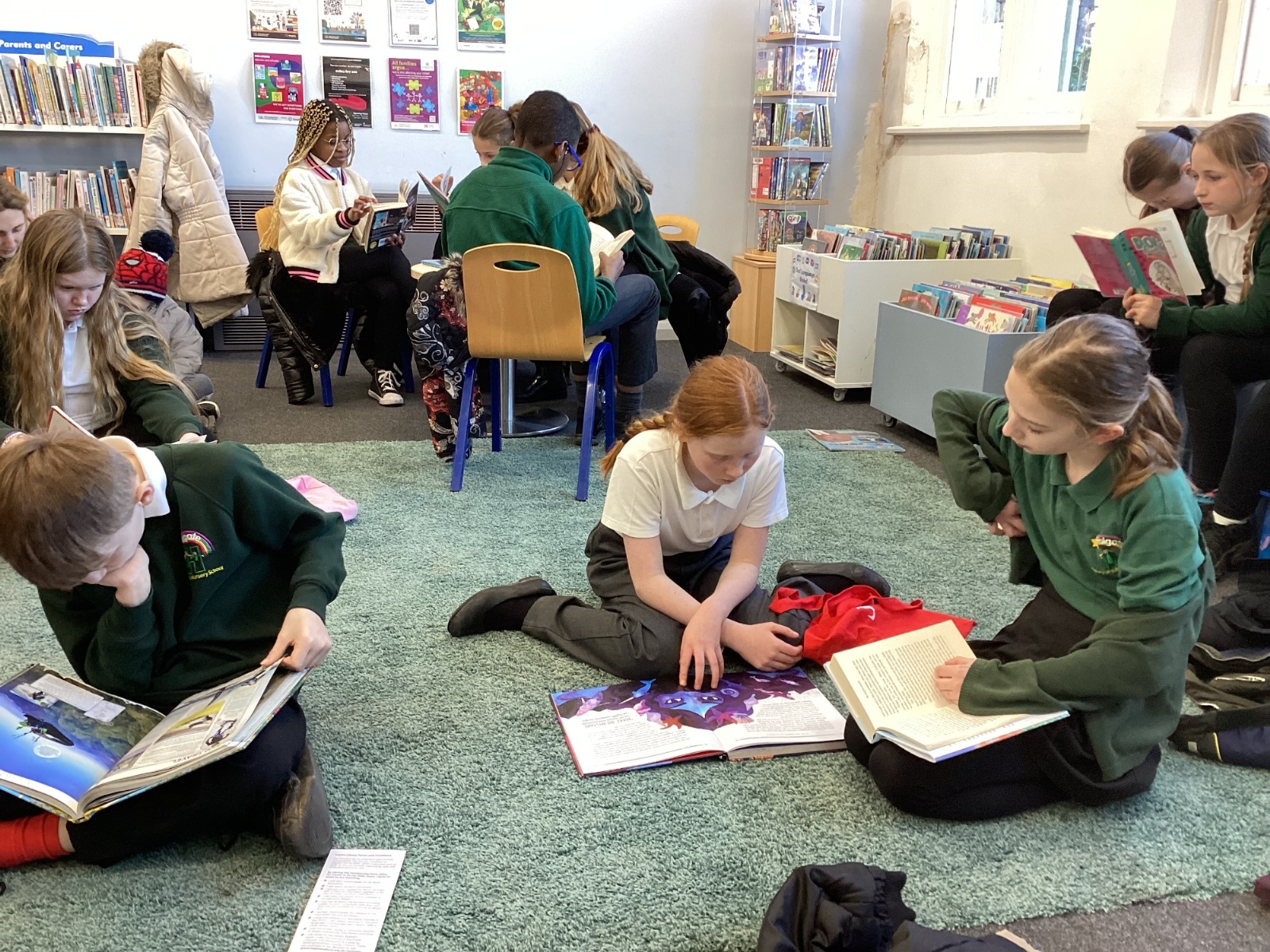 Holgate Primary and Nursery - Library visit