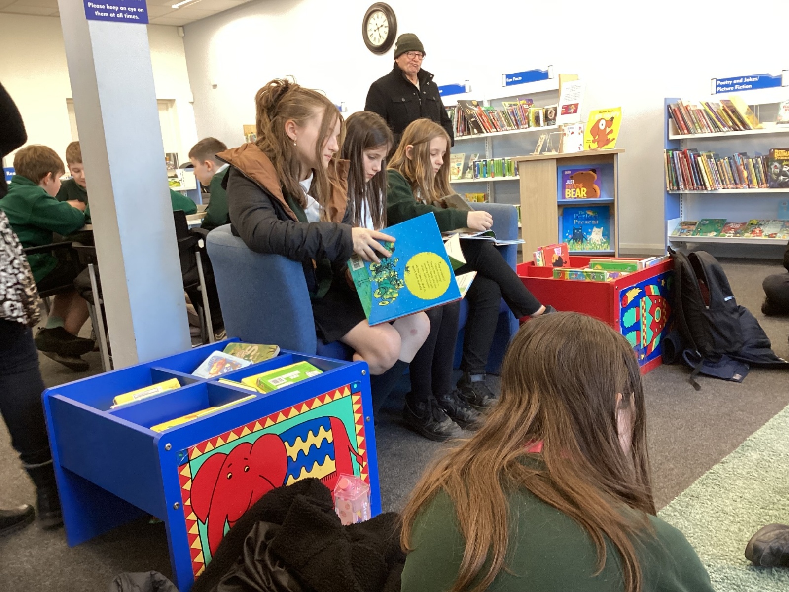 Holgate Primary and Nursery - Library visit