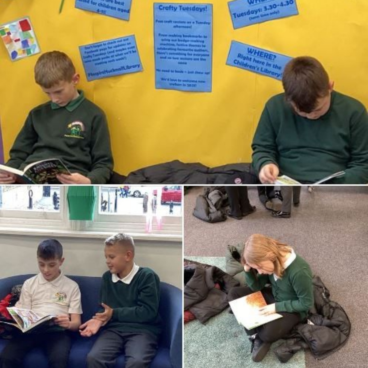 Holgate Primary and Nursery - 5Gs Visit the Library