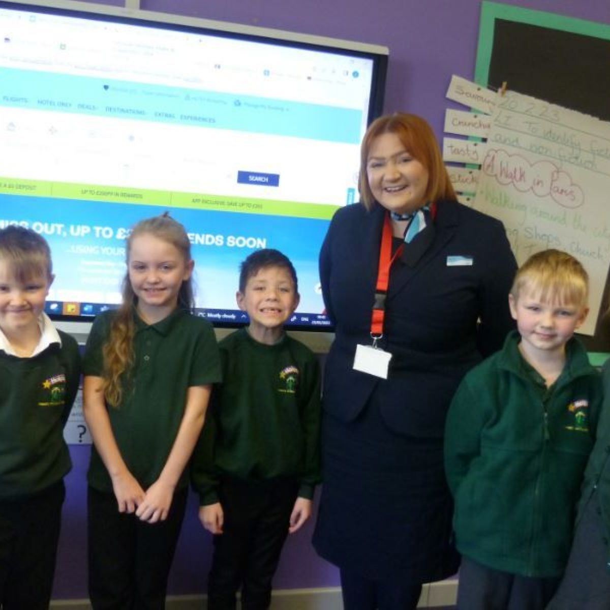 Holgate Primary and Nursery - TUI Eastwood Visit Year 3