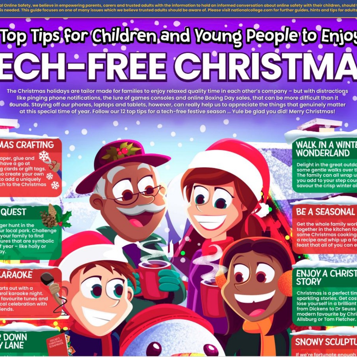 Holgate Primary and Nursery - NOS Guide to a Tech Free Christmas